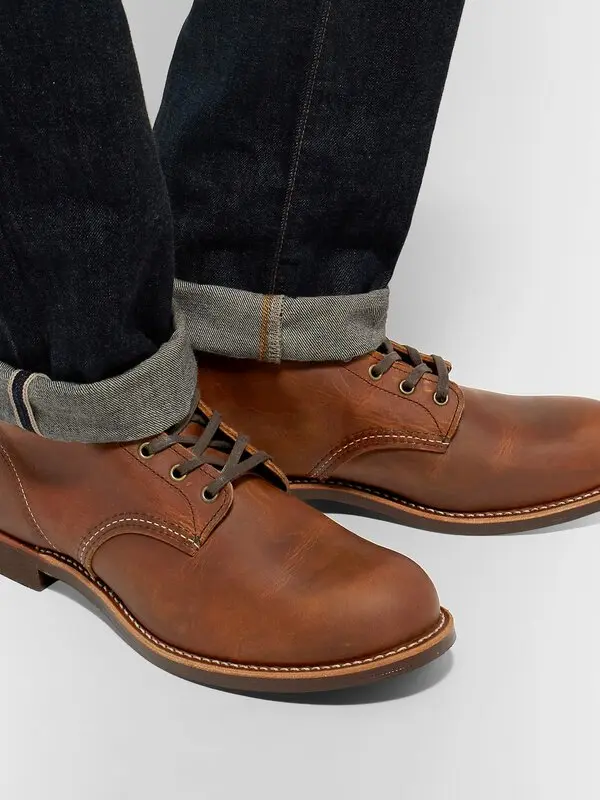 Red Wing 3343 Blacksmith Leather Boots - Brown