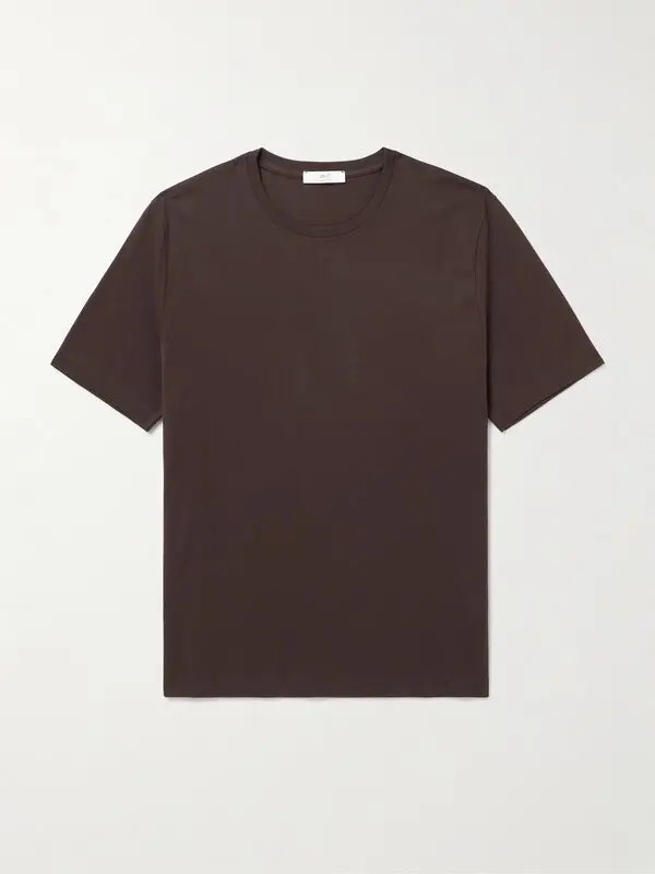 Mr P. Relaxed-fit Organic And Recycled Cotton-jersey T-shirt