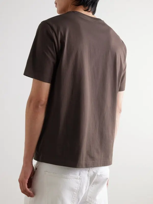 Mr P. Relaxed-fit Organic And Recycled Cotton-jersey T-shirt