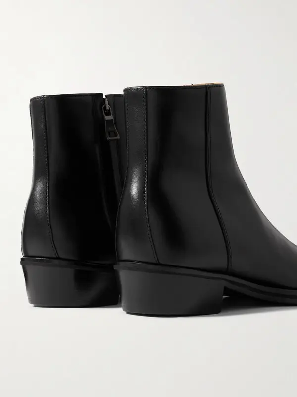 Mr P. Oscar Leather Boots