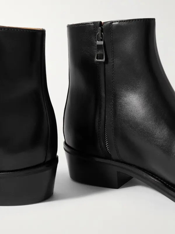 Mr P. Oscar Leather Boots