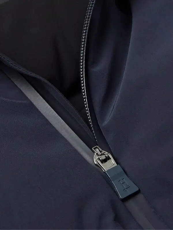 Herno Quilted Shell Hooded Down Parka - Blue