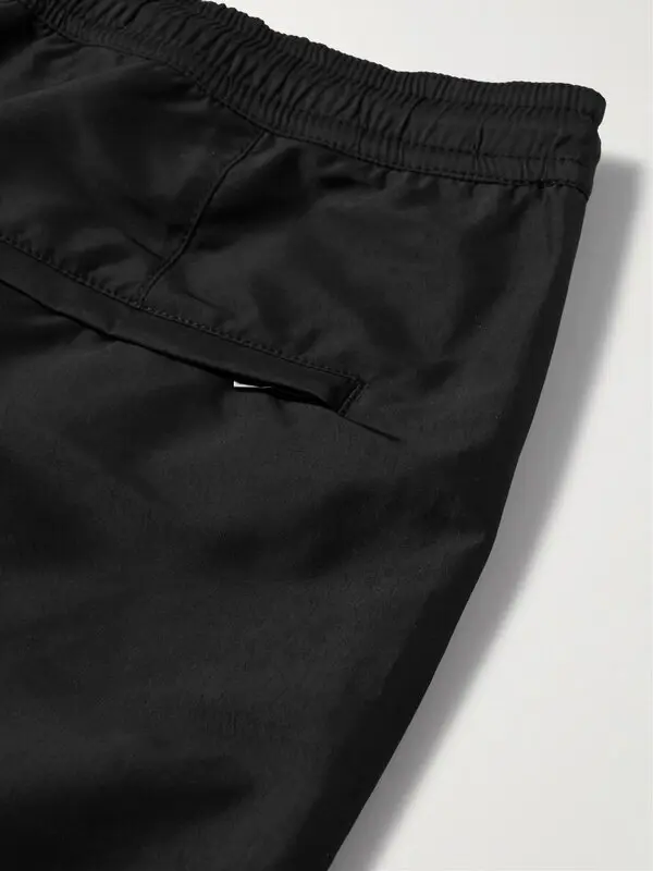 Orlebar Brown Bulldog Straight-leg Mid-length Recycled Swim Shorts - Black