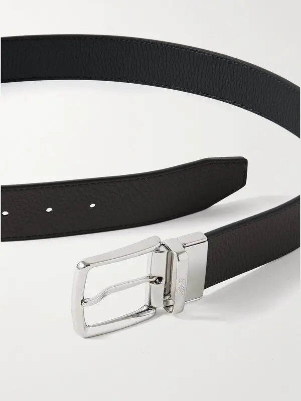 Mr P. 3cm Reversible Full-grain Leather Belt