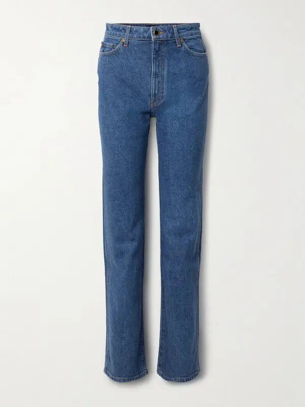 Khaite Danielle Slim-leg Jeans