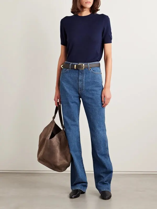 Khaite Danielle Slim-leg Jeans