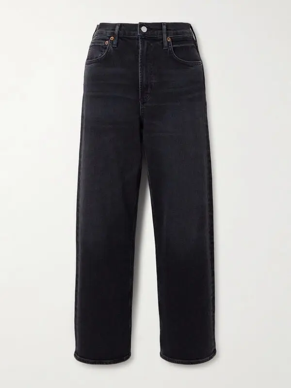 AGOLDE Ren High-rise Wide-leg Jeans