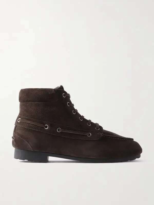 Bally Paphos Suede Ankle Boots - Brown
