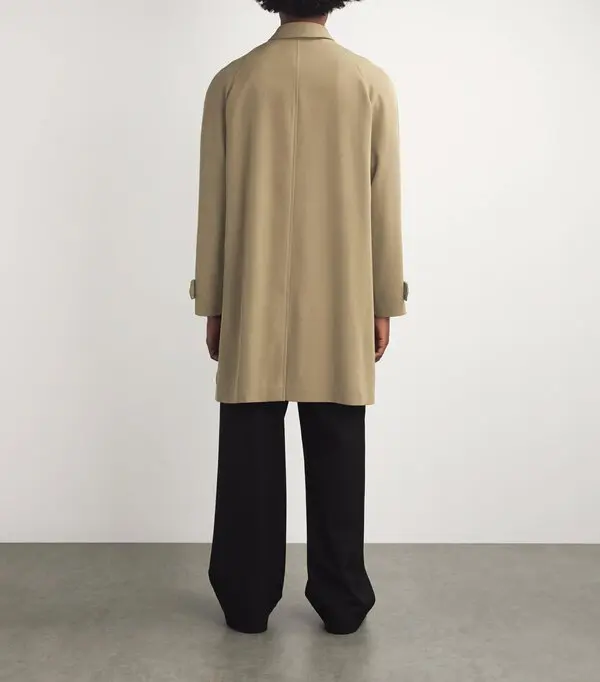 THE ROW Wallace Wool Gabardine Car Coat