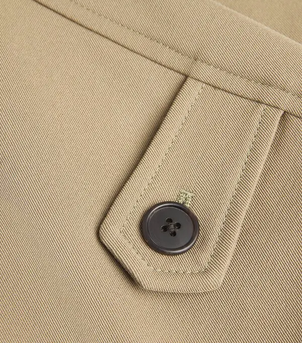THE ROW Wallace Wool Gabardine Car Coat