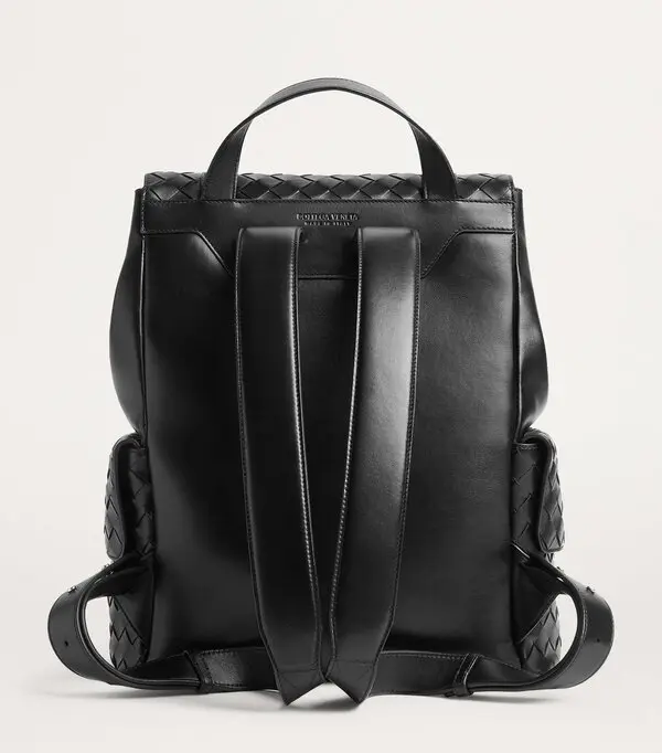 Bottega Veneta Intrecciato Back-to-school Backpack - Grey