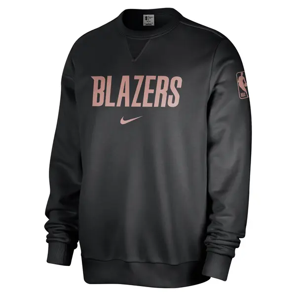 Nike Portland Trail Blazers Standard Issue Dri-Fit Nba Crew-Neck