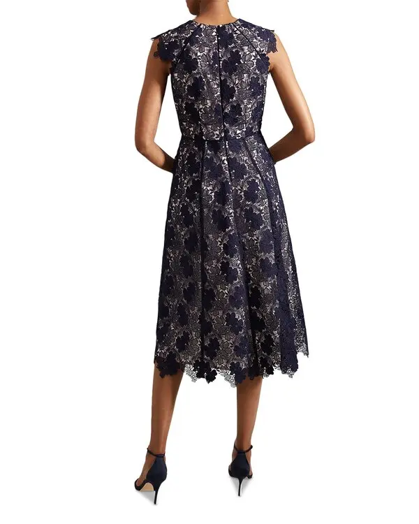 HOBBS LONDON Hannah Lace Midi Dress