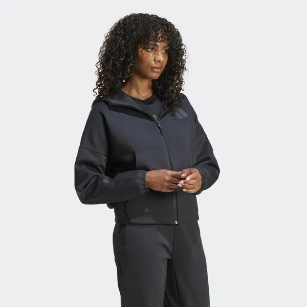 Adidas Z.n.e. Full-zip Hoodie - Black