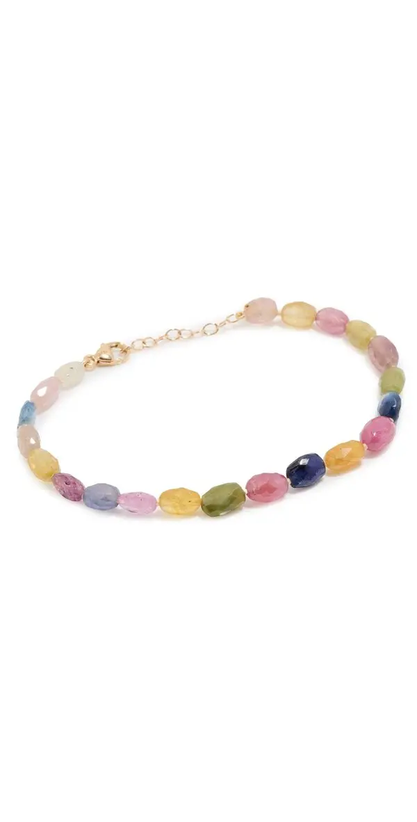 Jia Jia 14k Large Sapphire Candy Bracelet - Rainbow