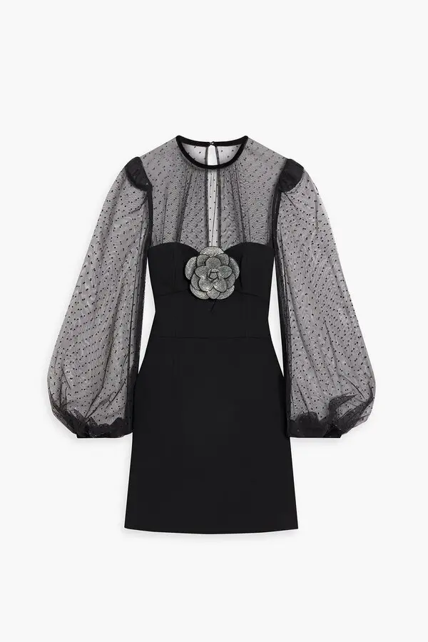 sparkly strapless mini dress All In Strapless Sequin Mini Dress Black