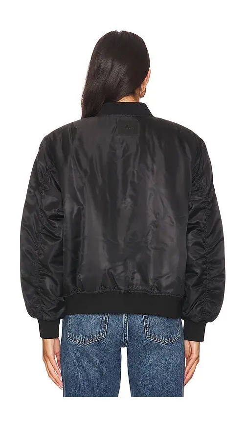 ANINE BING Leon Bomber Jacket - Black