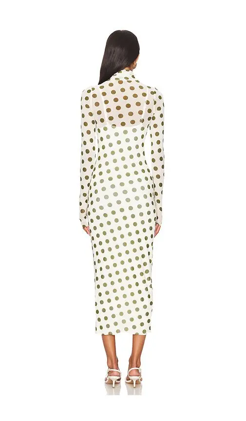 AFRM Shailene Dress - Birch Dot