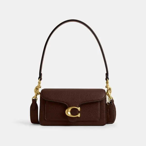 COACH Tabby Shoulder Bag - Brass/maple