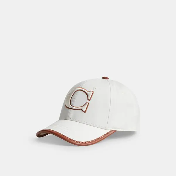COACH Baseball Hat - Chalk