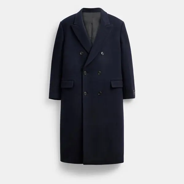 COACH Double Breasted Wool Coat