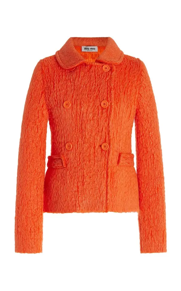 Miu Miu Tailored Mohair-wool Jacket