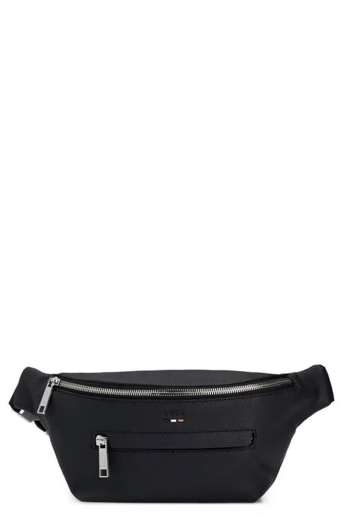 Hugo Ray Faux Leather Belt Bag - Blk