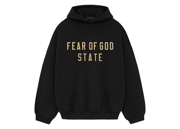 Fear Of God Essentials Fleece Hoodie - Black