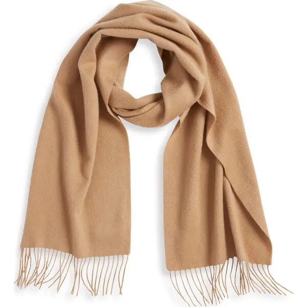 Nordstrom Cashmere Scarf - Camel