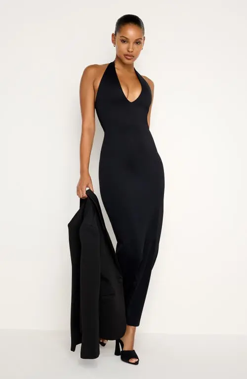 chinese dress ladies V-Neck Scuba Maxi Dress 6