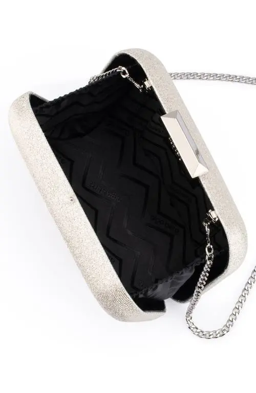 OLGA BERG Metallic Frame Clutch