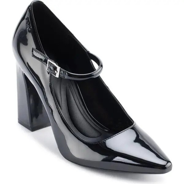 Dkny Spruce Pointed Toe Mary Jane Pumps - Black