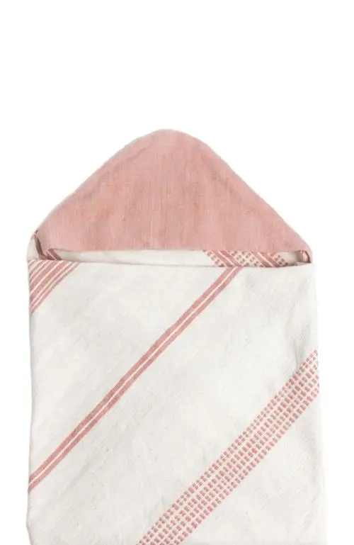 CREATIVE WOMEN Baby Hooded Towels - Blush