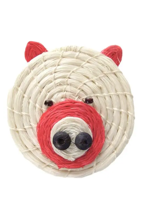 MBARE Animal Lidded Basket - Clever Piggy