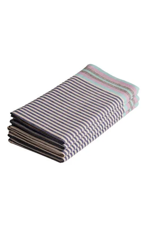 SIAFU HOME Handwoven Bahari Napkinsset Of 4