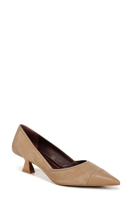 Franco Sarto Darcy Pointed Toe Kitten Heel Pump