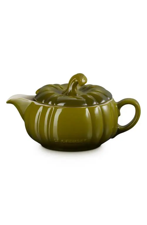 LE CREUSET Pumpkin Gravy Boat & Lid