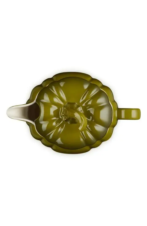 LE CREUSET Pumpkin Gravy Boat & Lid
