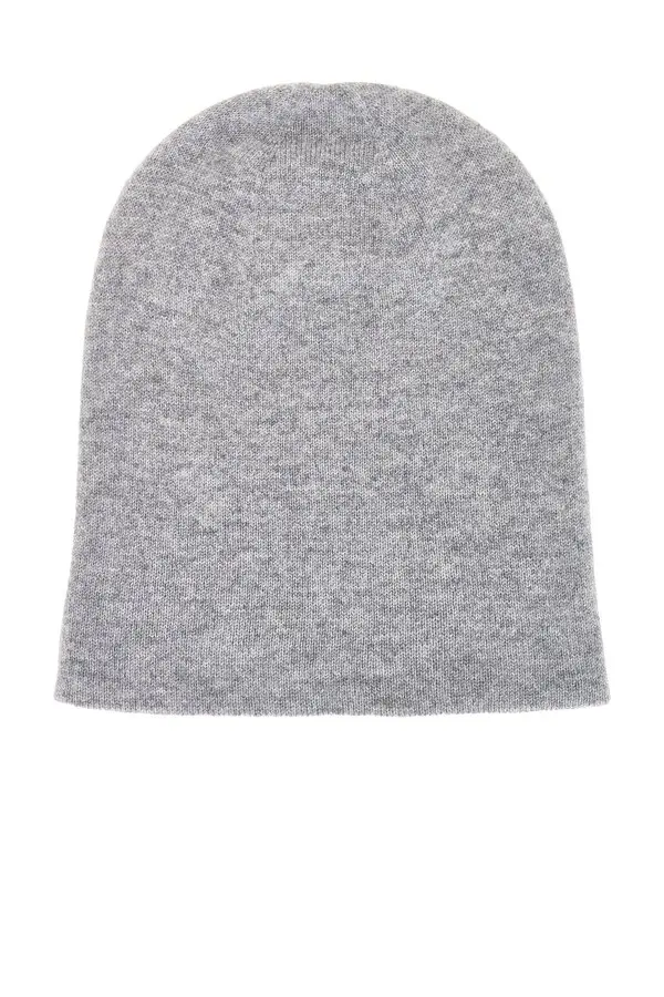 Saint Laurent Logo Beanie - Graphite