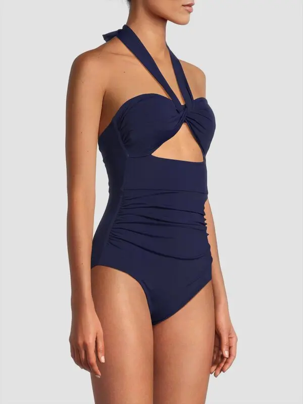 CHANGE OF SCENERY Ella Convertible Twist Front One-piece Swimsuit