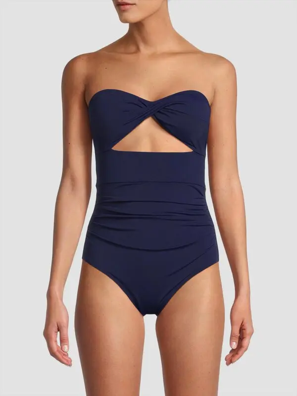 CHANGE OF SCENERY Ella Convertible Twist Front One-piece Swimsuit