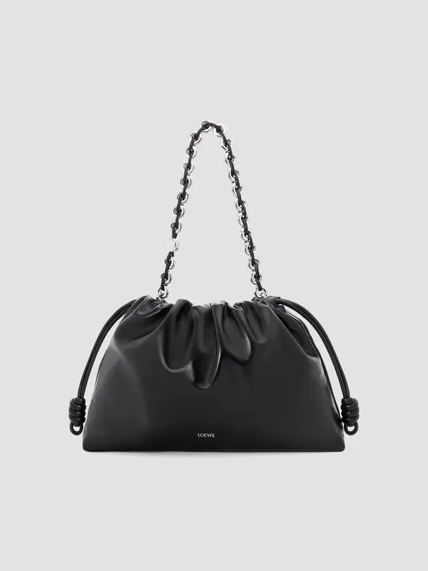 Loewe Flamenco Shoulder Bag - Black