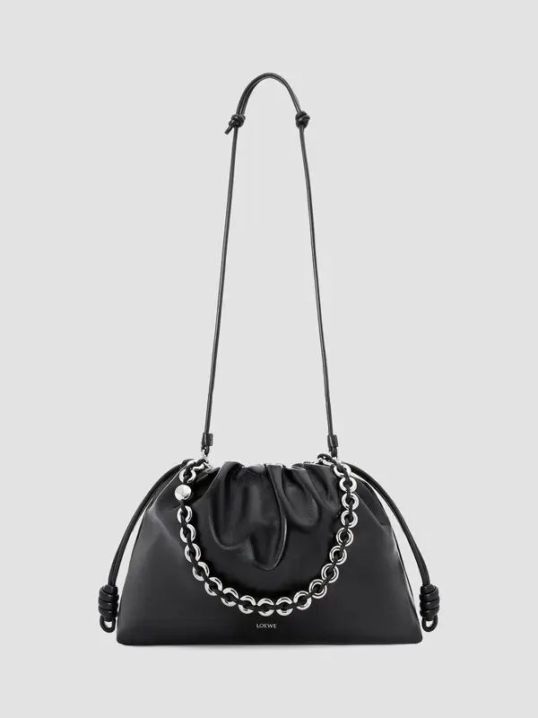 Loewe Flamenco Shoulder Bag - Black