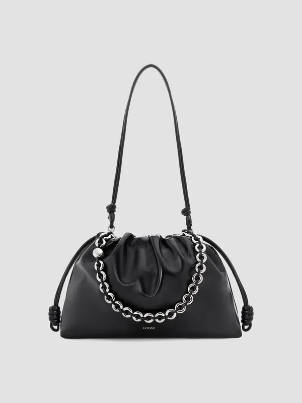 Loewe Flamenco Shoulder Bag - Black