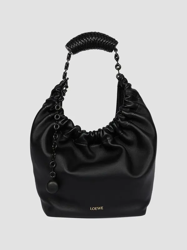 Loewe Squeeze Leather Top Handle Bag