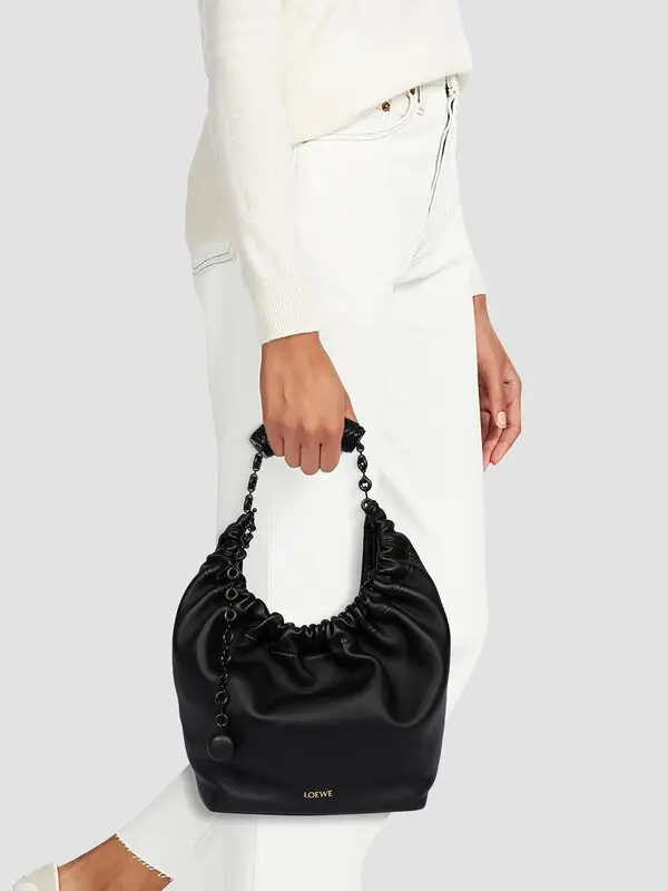 Loewe Squeeze Leather Top Handle Bag