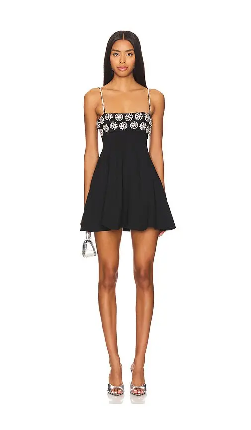 Majorelle Embellished Mini Dress