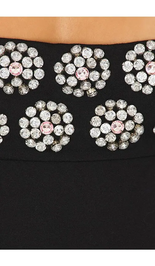 Majorelle Embellished Mini Dress