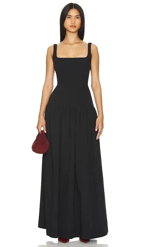 LOVERS AND FRIENDS Aria Maxi Dress - Black