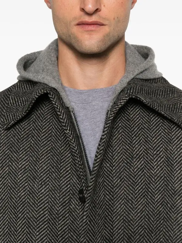 SUNFLOWER Wool-blend Overcoat